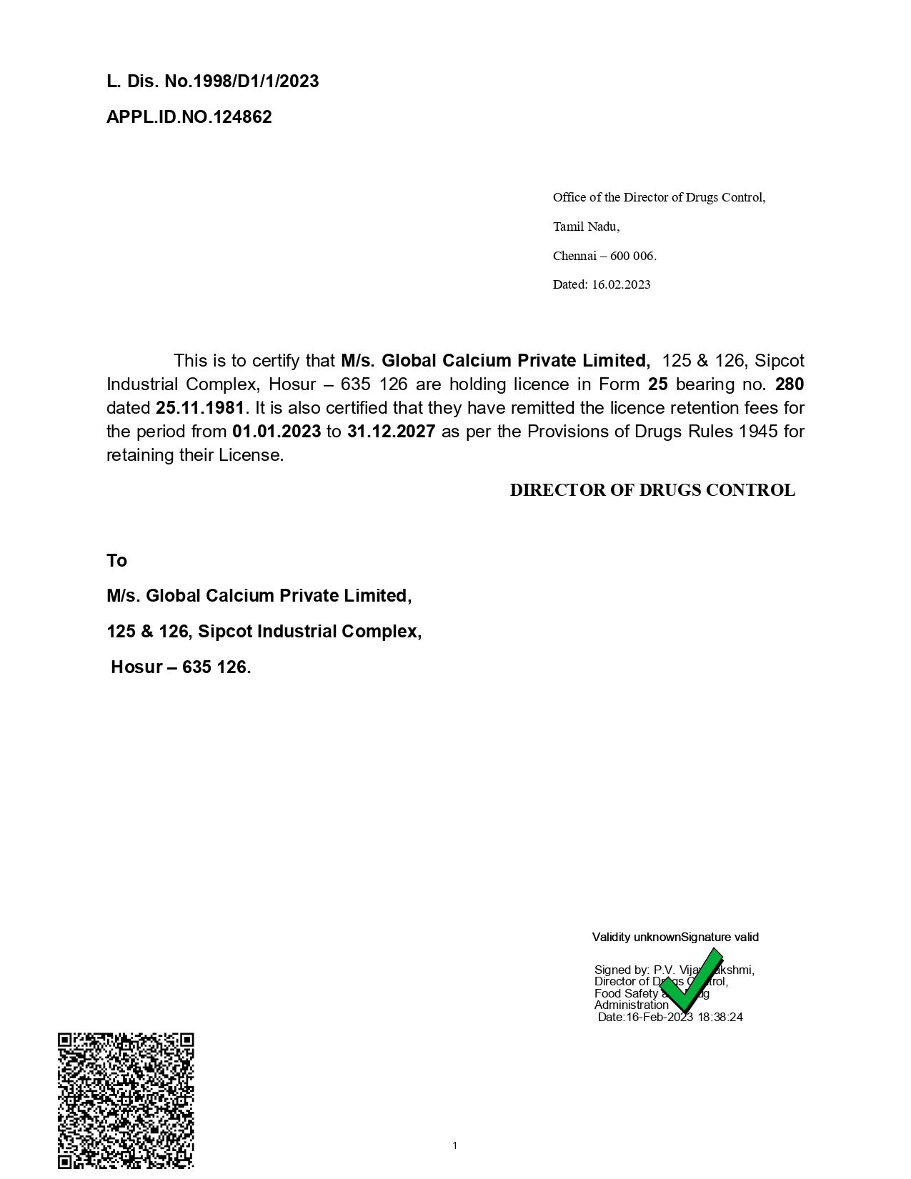 Global Calcium Private Limited | Global Calcium is USFDA, EU-GMP ...